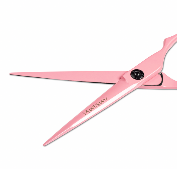 Matsui Pastel Pink Precision Hair Scissors Triple Set - Scissor Tech ...