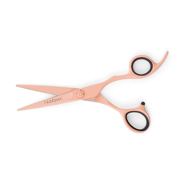 Matsui Pastel Peach Hair Scissors Triple Set - Scissor Tech Australia