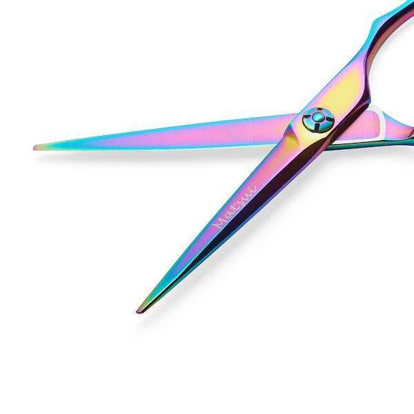 Rainbow Hairdressing Scissors. - Scissor Tech Australia